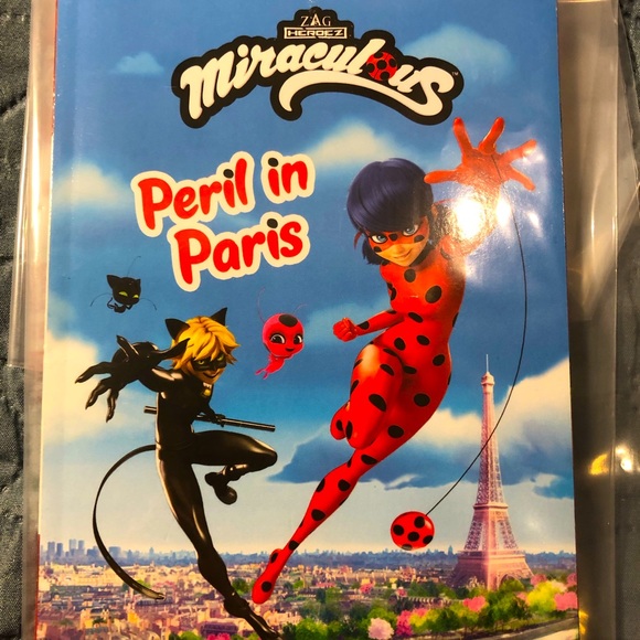 zag | Toys | Miraculous Ladybug Peril In Paris Book | Poshmark